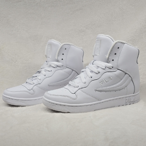Fila | Shoes | Fila Womens Wx2 White Hightop Sneakers | Poshmark